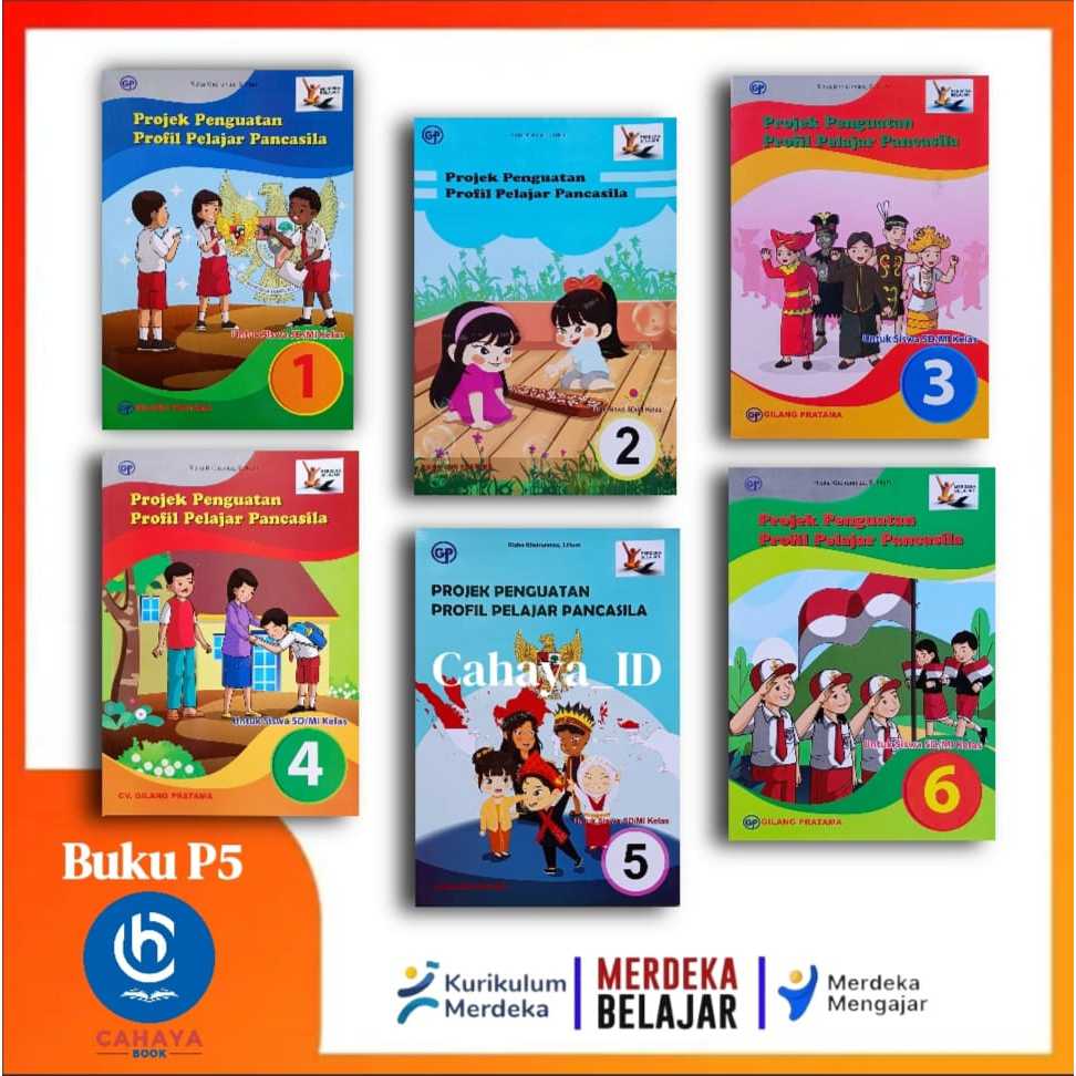 Jual Buku P5 CV. Gilang Pratama - Buku Projek Penguatan Profil Pelajar Pancasila Untuk SD/MI ...
