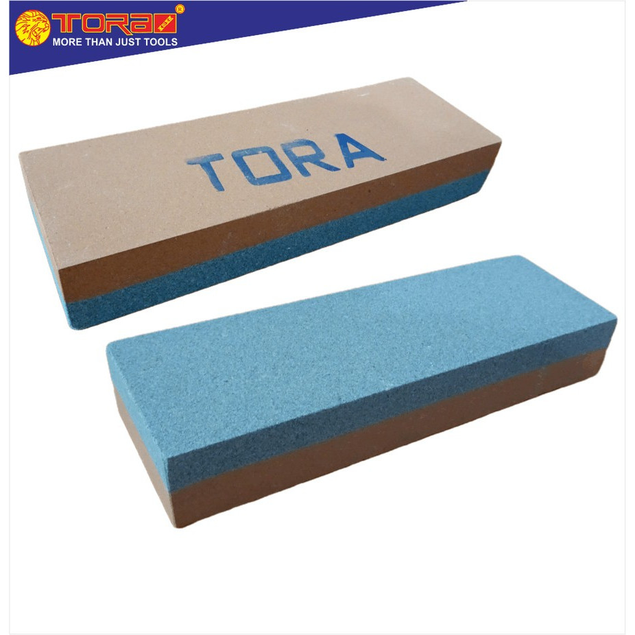 Jual TORA Batu Asahan Pisau - Batu Asah Orange Grey Alumunium Oxide 6 ...