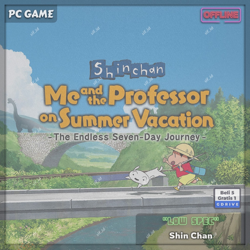 Jual Shin chan Me and the Professor on Summer Vacation The Endless ...