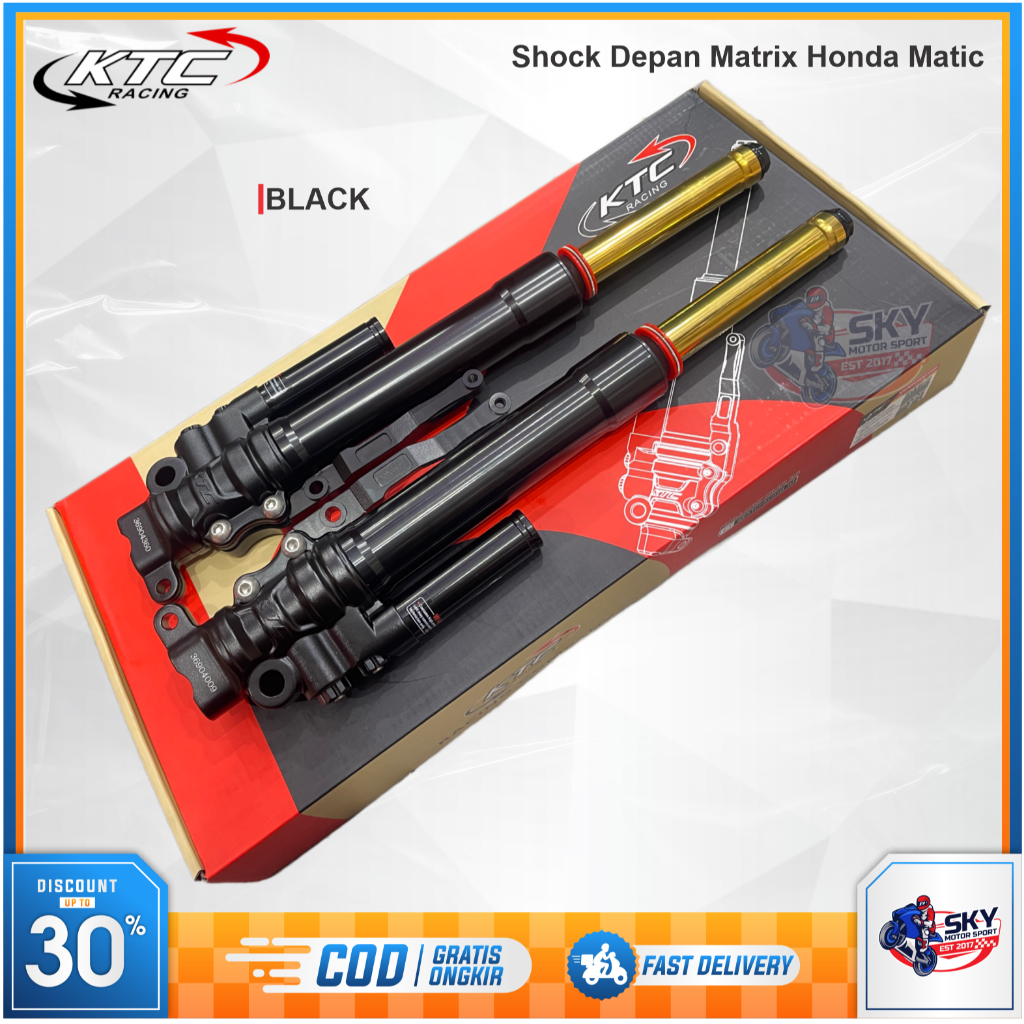 Jual Shock Depan Matrix KTC Racing All Vario 125 150 Beat Scoopy ...