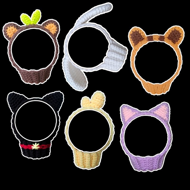 Jual aniteez mito lightiny head cover fanmade ateez rajut joongrami ...