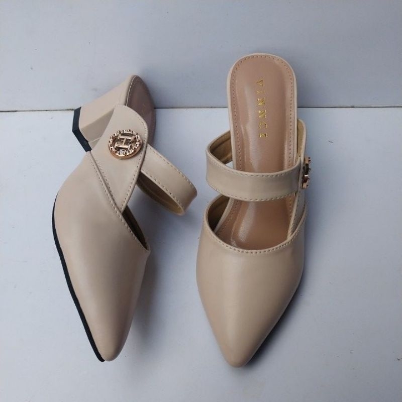 Jual sepatu sendal Vinnci premium pejabat (tb188) | Shopee Indonesia