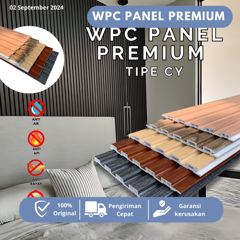 Jual WPC PANEL (PREMIUM) Panjang 3 Meter dan 1 Meter / Wpc Panel Tipe ...