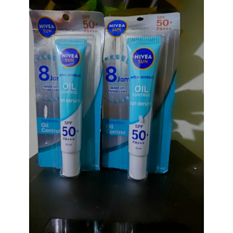 Jual Nivea Sun Extra Protect Oil Control Sun serum 30 ml spf 50 ...