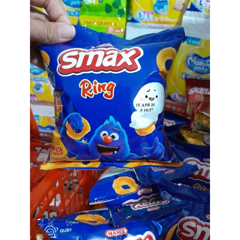Jual SNACK CIKI SMAX RING CHEESE FLAVOUR 20GR | Shopee Indonesia