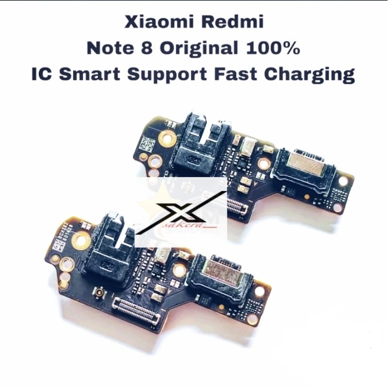 Jual PAPAN BOARD KONEKTOR CAS MIK REDMI NOTE 8 PLUS IC ORIGINAL ...
