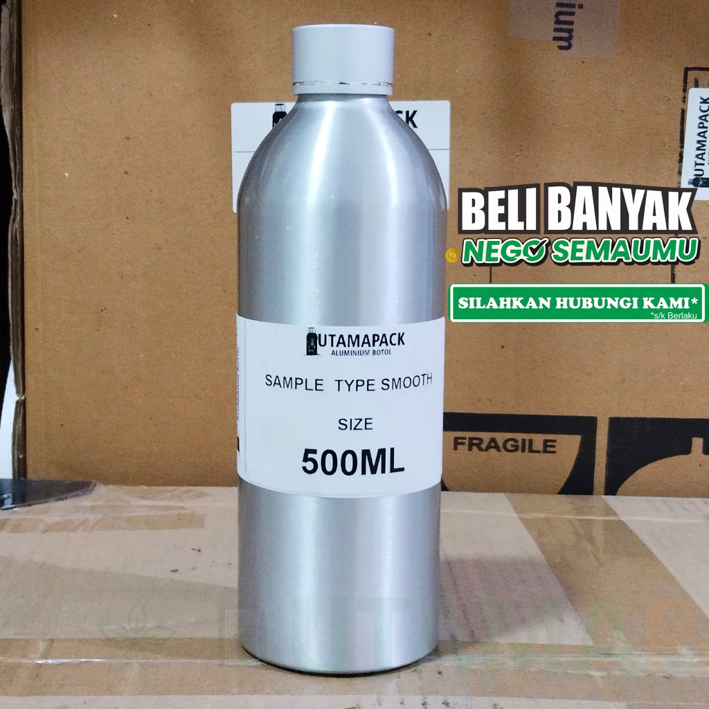 Jual Botol kaleng Aluminium Bibit Parfum Unik Tutup Aluminium Ulir ...