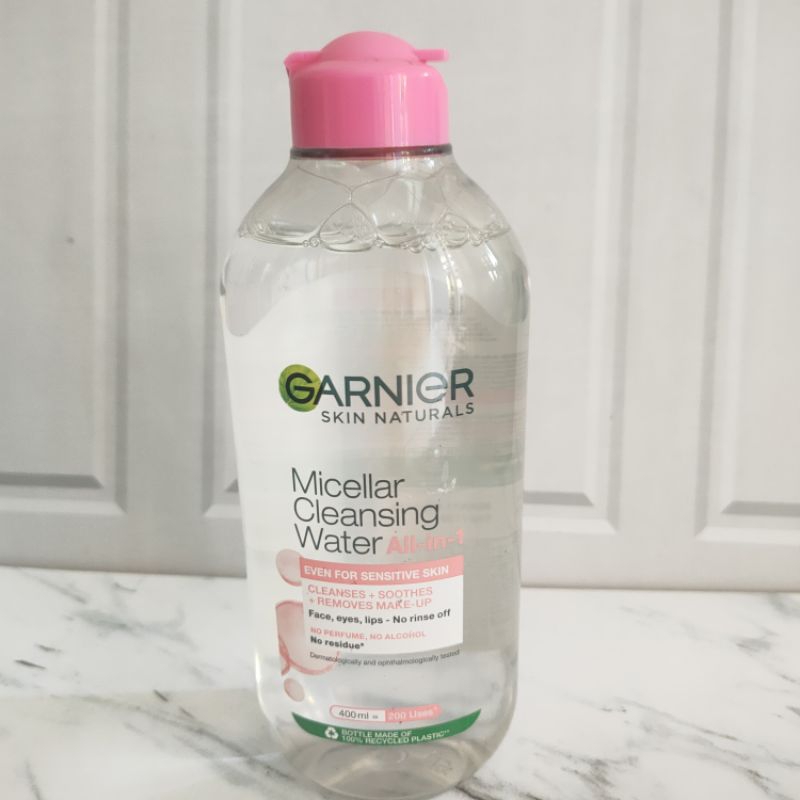 Jual Garnier Micellar Water Pink 400ml | Shopee Indonesia