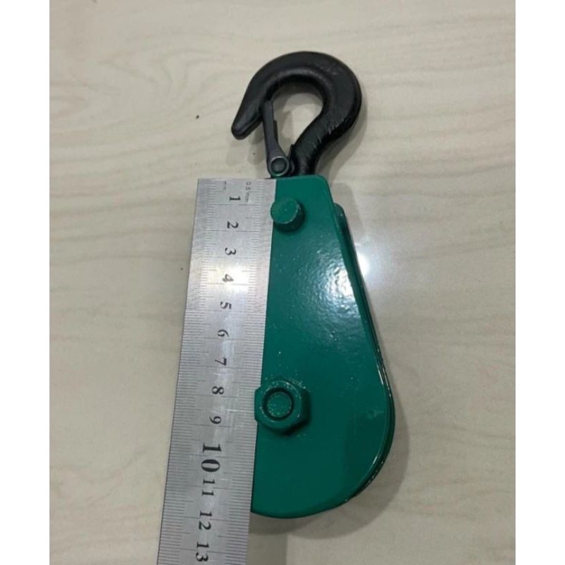 Jual katrol hijau 2 inchi beban 400kg / kerekan kapal derek / katrol ...