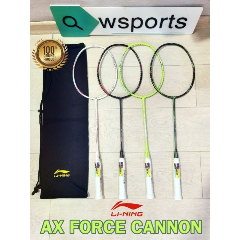 Jual Raket Badminton LiNing AX FORCE CANNON AXFORCE Original | Shopee ...