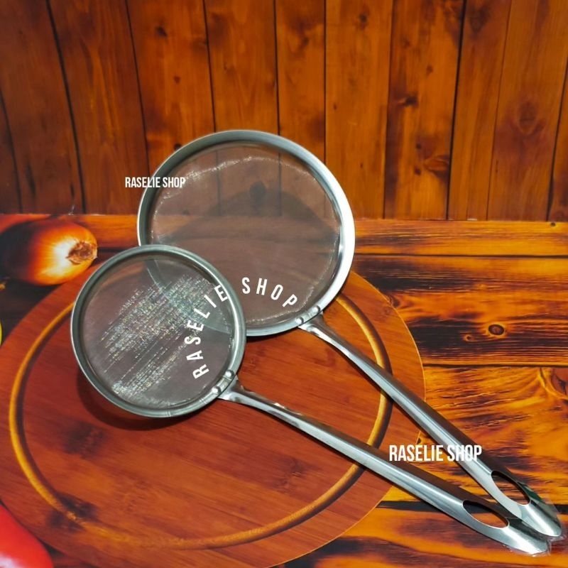 Jual Saringan Halus Tirisan Minyak Serokan Gorengan Tepung Gula ...