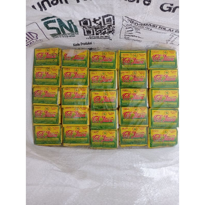 Jual Teh Jawa 1 BALL Teh merk Cap Jawa Hijau 45gr | Shopee Indonesia