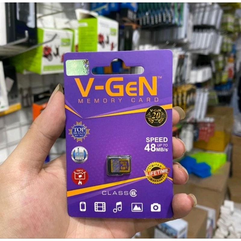 Jual djaya MICRO SD MEMORY CARD V-GEN 4GB CLASS 6 ORIGINAL | Shopee ...