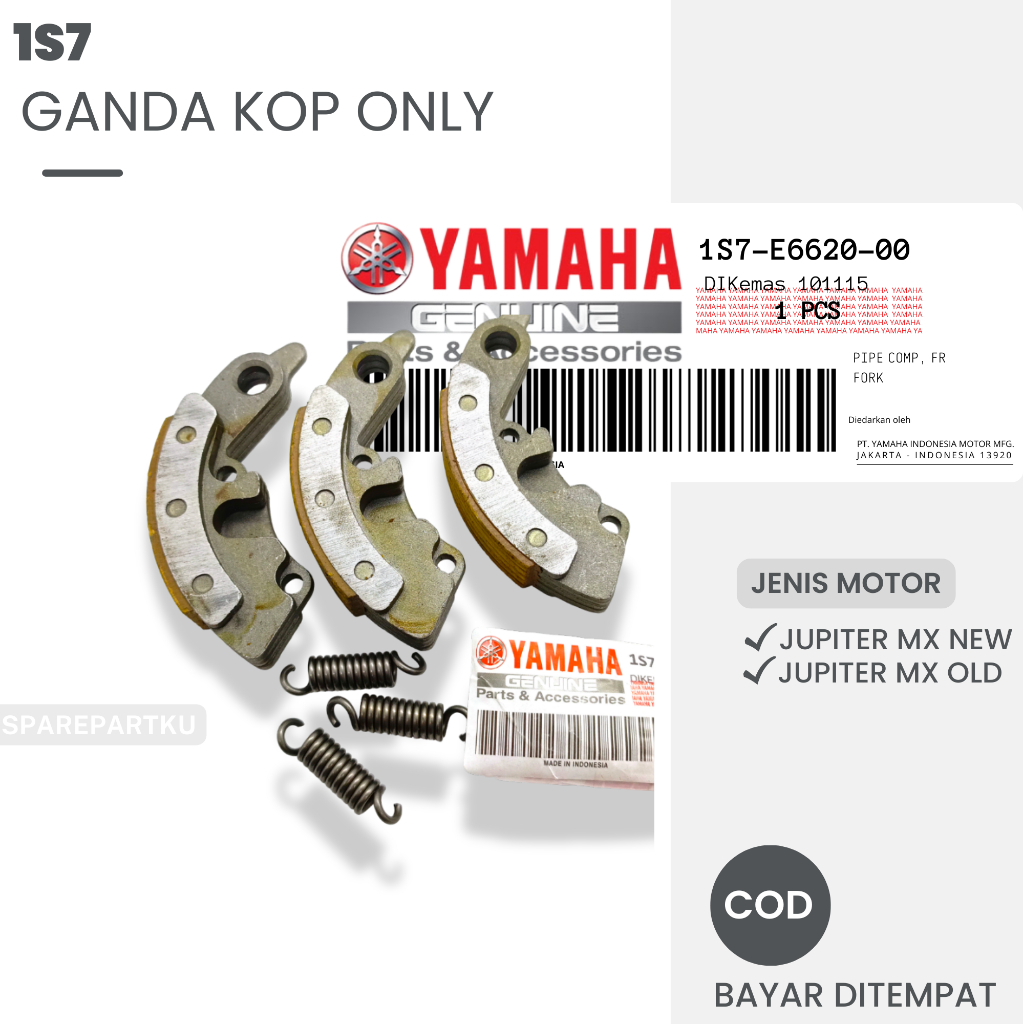 Jual 1S7 GANDA KOP ONLY YAMAHA JUPITER MX OLD, JUPITER MX NEW/ KAMPAS GANDA/ GANDA KOPLING/ KAP ...
