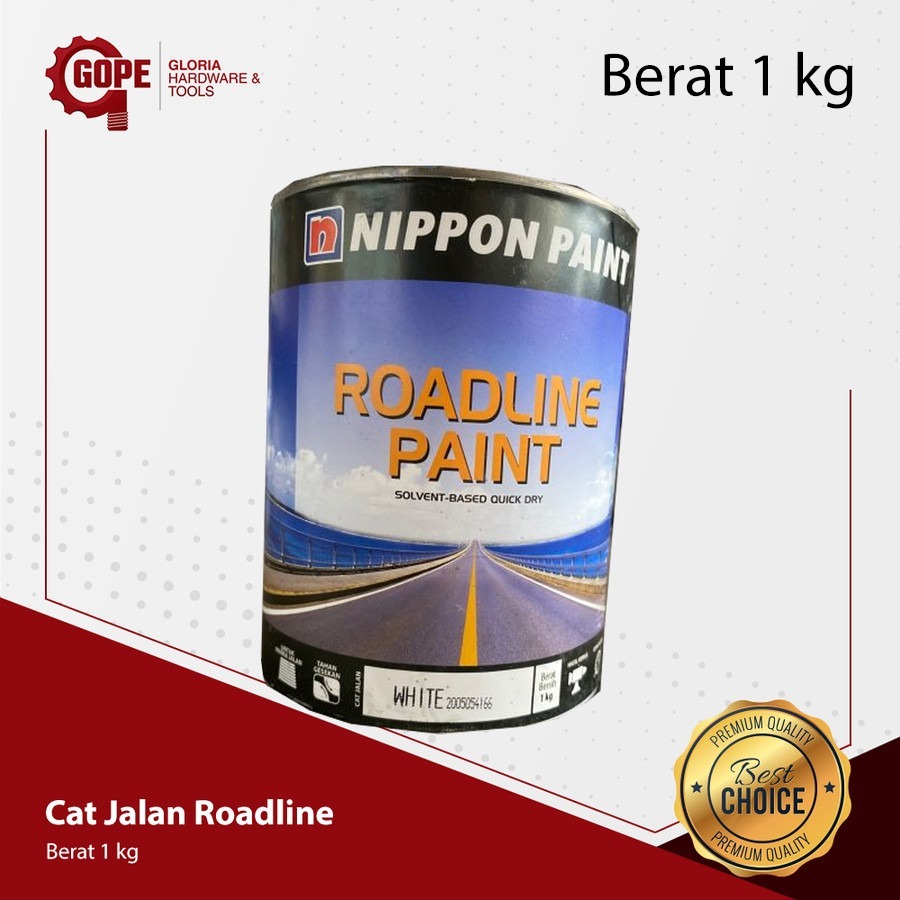 Jual Cat Jalan Roadline Nippon Paint Berat 1 Kg | Shopee Indonesia