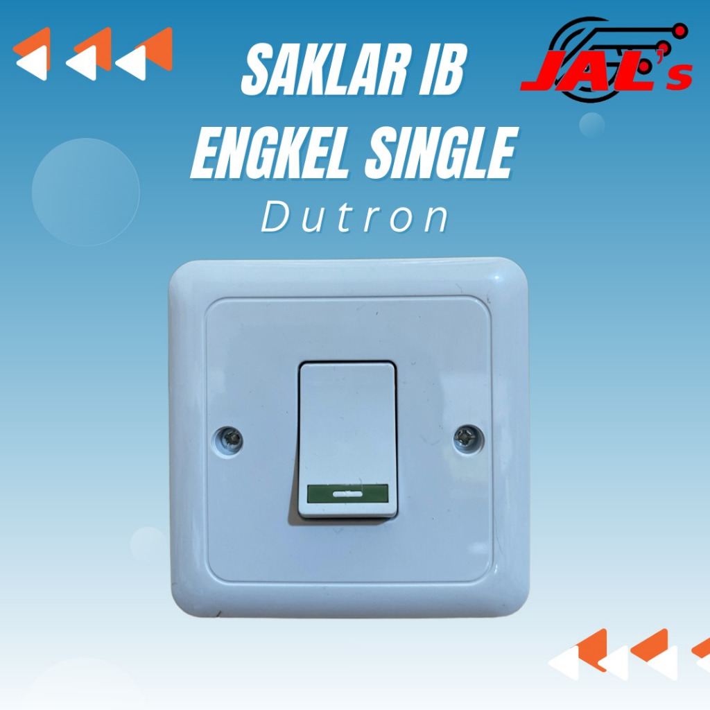 Jual Saklar Engkel Single Inbow Ib Tunggal Original Dutron | Shopee ...