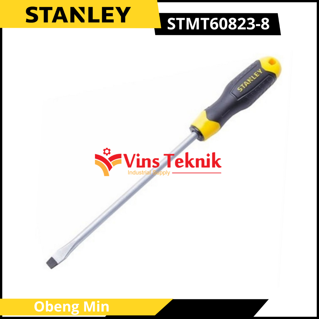 Jual Obeng Min Slotted Cushion Grip S-Driver 5x150mm STMT 60823-8 ...