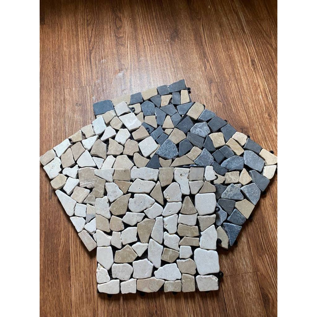 Jual Lantai Decking Tile Batu Alam Outdoor Indoor | Shopee Indonesia