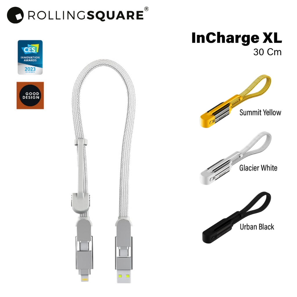 Jual Rolling Square Cable Charging 6in1 100W 20V 5A USB A C Lightning ...