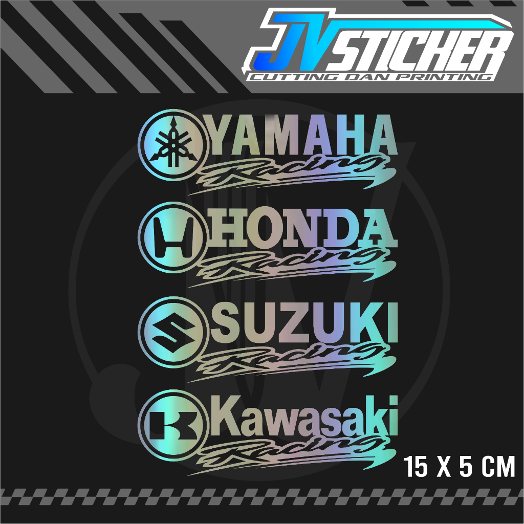 Jual STIKER LOGO MOTOR CUTTING STICKER MURAH RACING | Shopee Indonesia