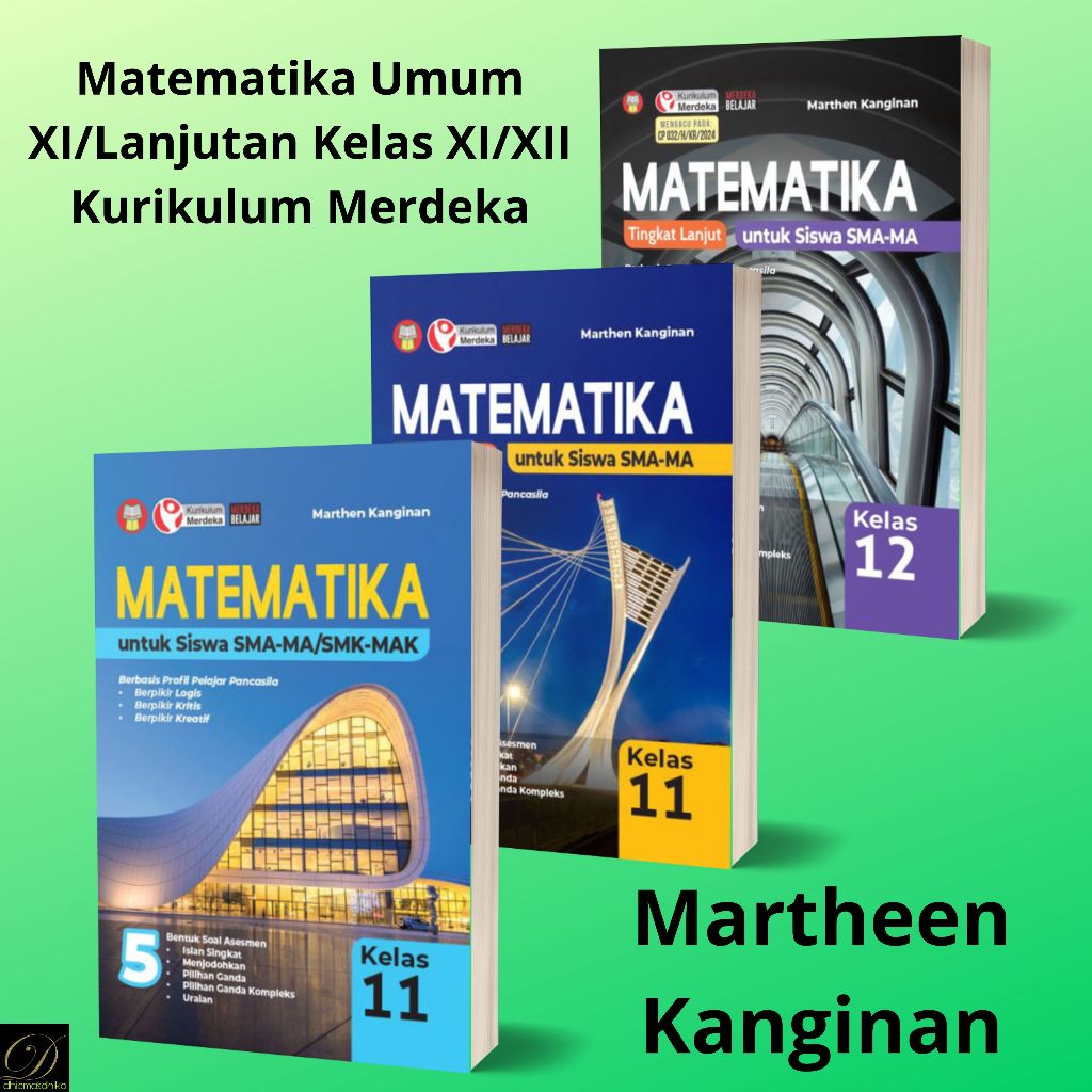 Jual Buku Matematika Umum XI/Tingkat Lanjut/Lanjutan SMA/MA Kelas XI/11 Kurikulum Merdeka ...