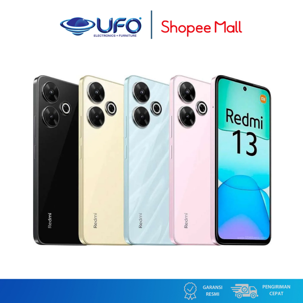 Jual Xiaomi Redmi 13 (8GB/128GB) | (8GB/256GB) | MediaTek Helio G91 ...