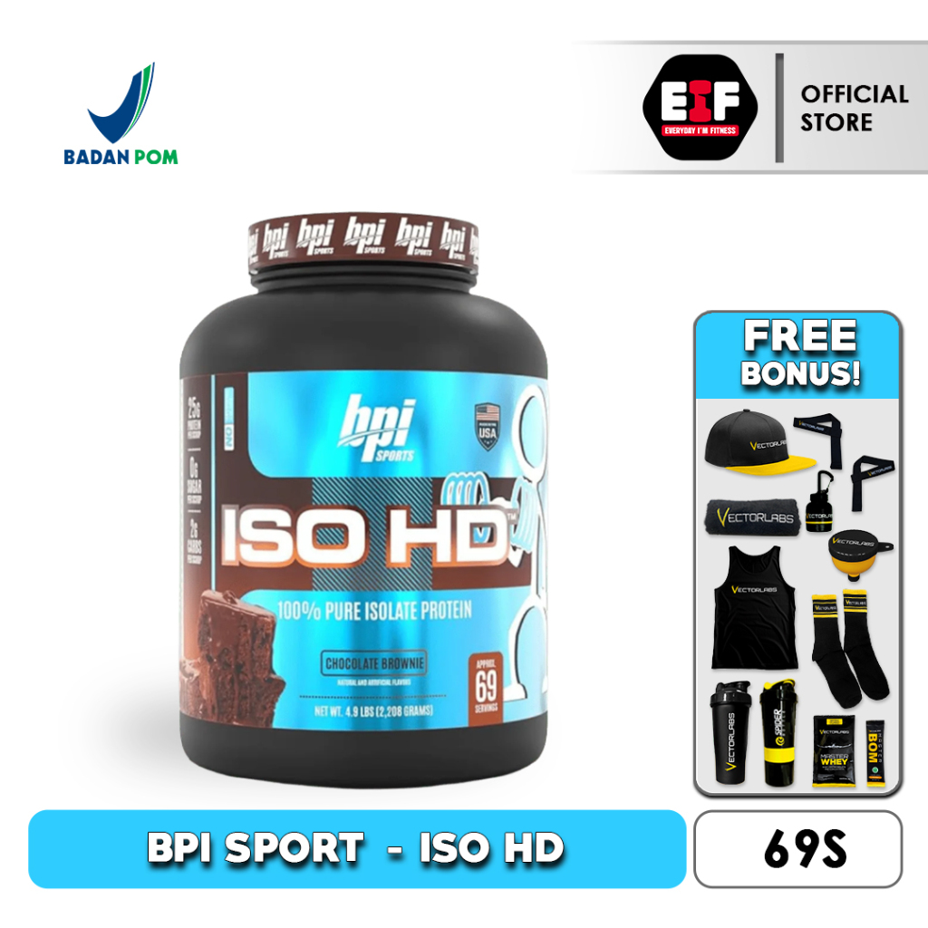 Jual BPI Sports ISO HD 5 Lbs - Whey Protein Isolate | Shopee Indonesia
