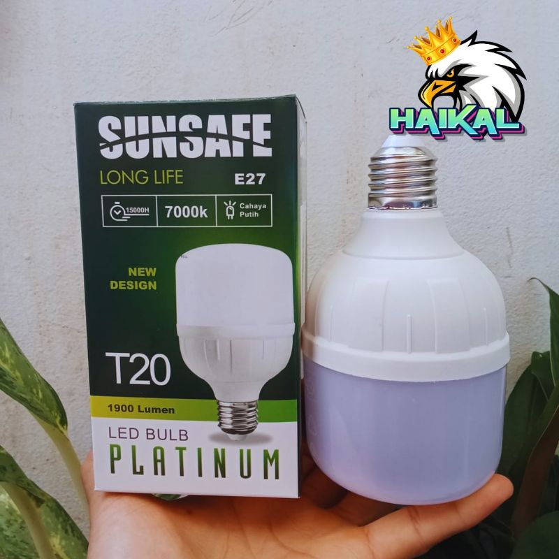 Jual Lampu led sunsafe platinum 20 wat cahaya putih | Shopee Indonesia