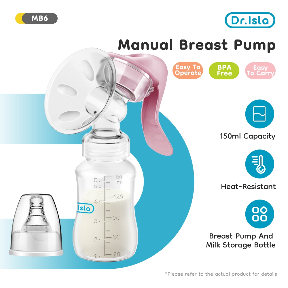 Jual Dr.isla Pompa Asi Manual / Breast Pump/Pumping Asi Manual/Pompa ...