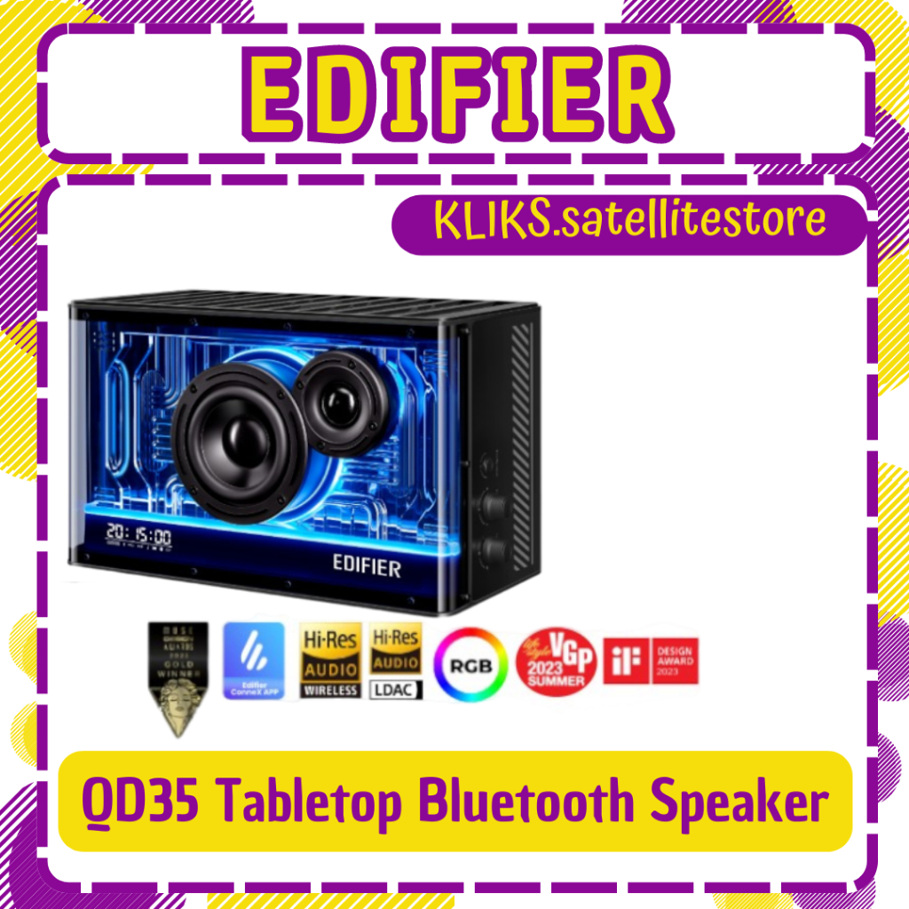 Jual EDIFIER QD35 Tabletop Bluetooth Speaker | Shopee Indonesia