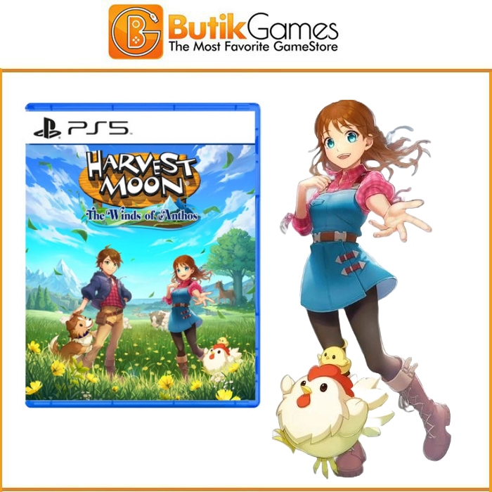Jual Harvest Moon The Winds Wind of Anthos PS5 | Shopee Indonesia