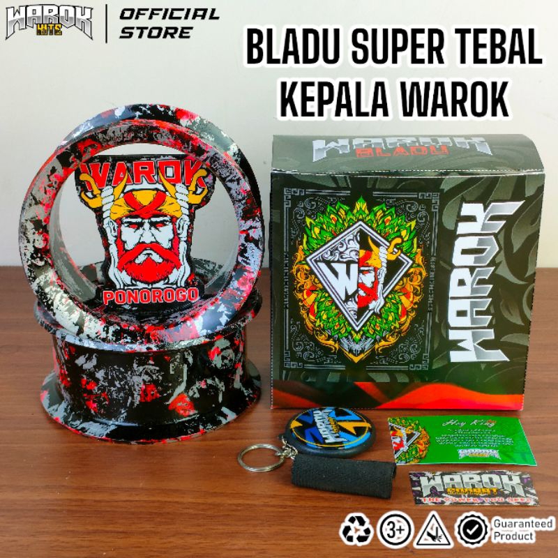 Jual Bladu/Gulungan Layangan Warok Kepala Warok Super Tebal ( Gratis tambah nama MAX 7 HURUF ...