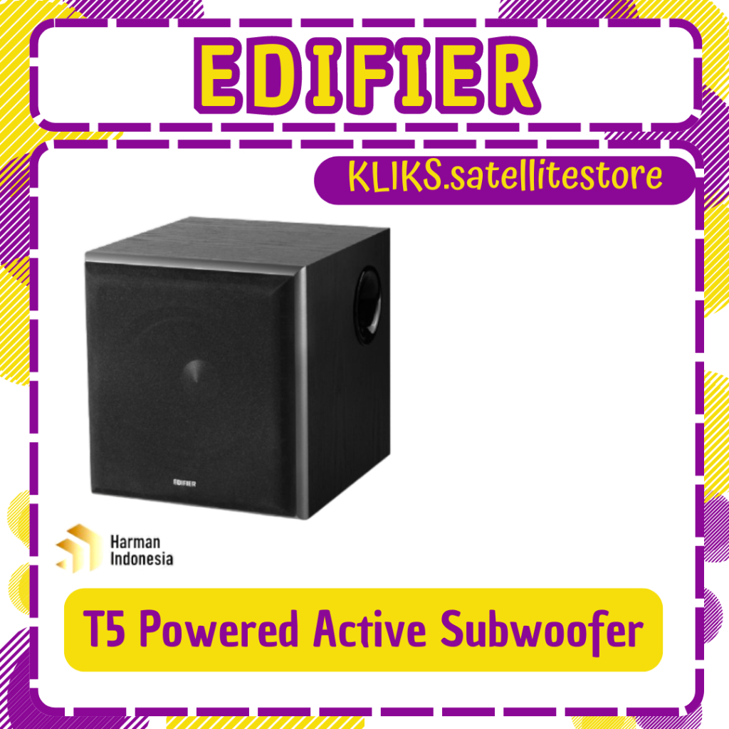 Jual EDIFIER T5 Powered Active Subwoofer | Shopee Indonesia