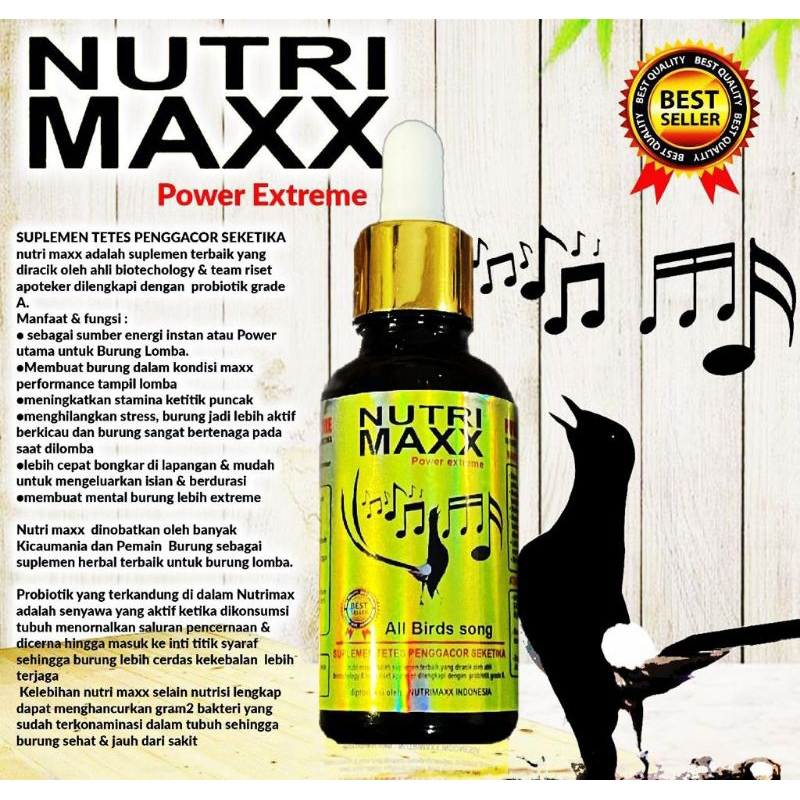 Jual NUTRI MAXX POWER EXTRME VITAMIN NUTRIMAXX BMW SUPLEMEN PENGGACOR ...