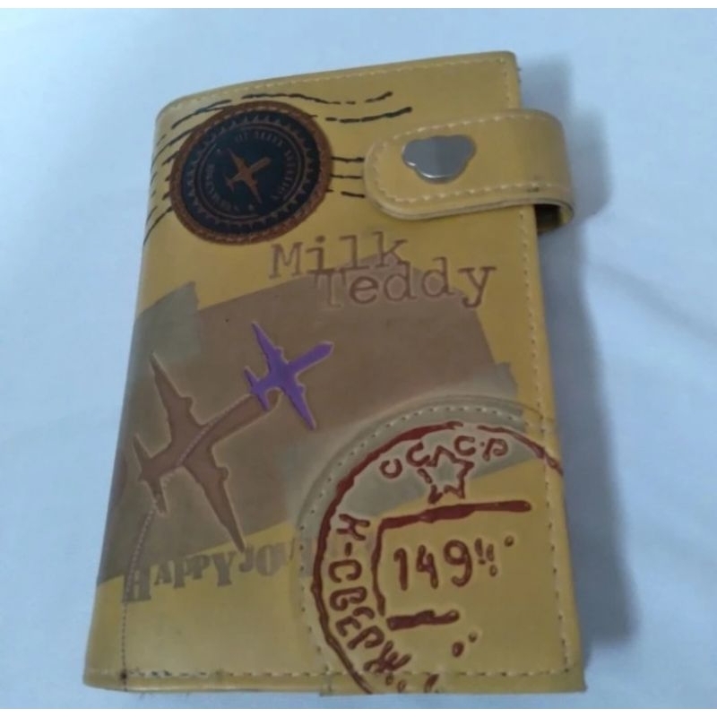 Jual Dompet second, Dompet Preloved Milk Teddy Chatelain Airmail series ...