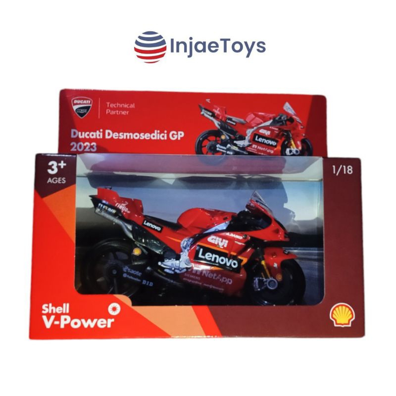 Jual 1/18 Diecast Desmosedici GP 2023 Diecast Ducati Shell LIMITED ...