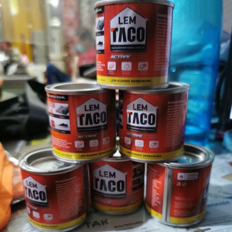 Jual Lem kuning serbaguna Taco active kemasan 70gram | Shopee Indonesia