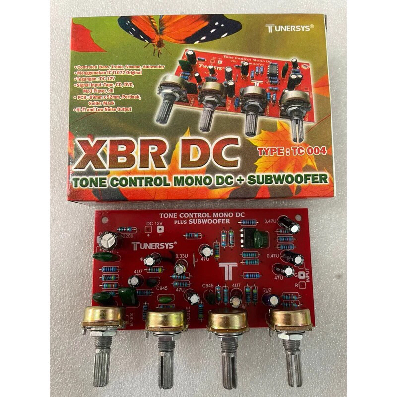Jual Tone Control mono DC + subwoofer XBR Tunersys TC004 | Shopee Indonesia