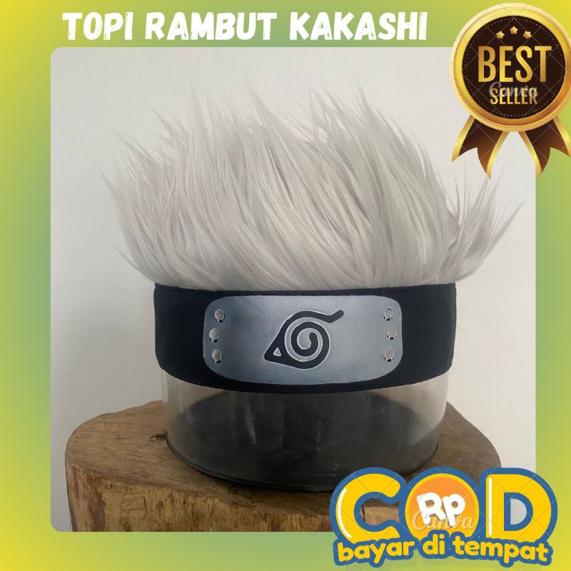 Jual topi rambut Naruto premium wik topi rambut pria | Shopee Indonesia