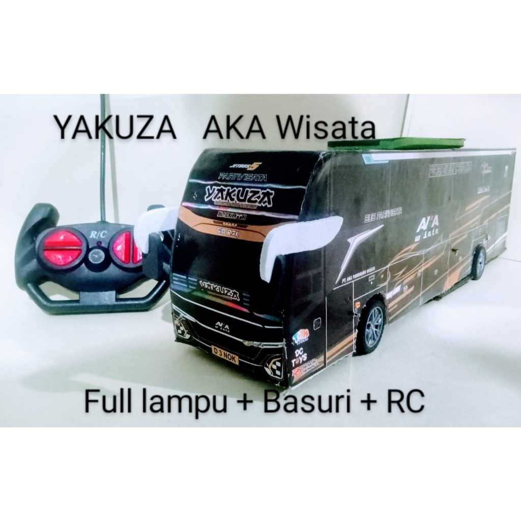 Jual MINIATUR BUS TELOLET BASURI REMOT CONTROL YAKUZA JB5 | Shopee ...
