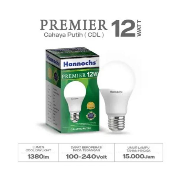 Jual Lampu Led Hannochs Premier 12w 12 Watt | Shopee Indonesia