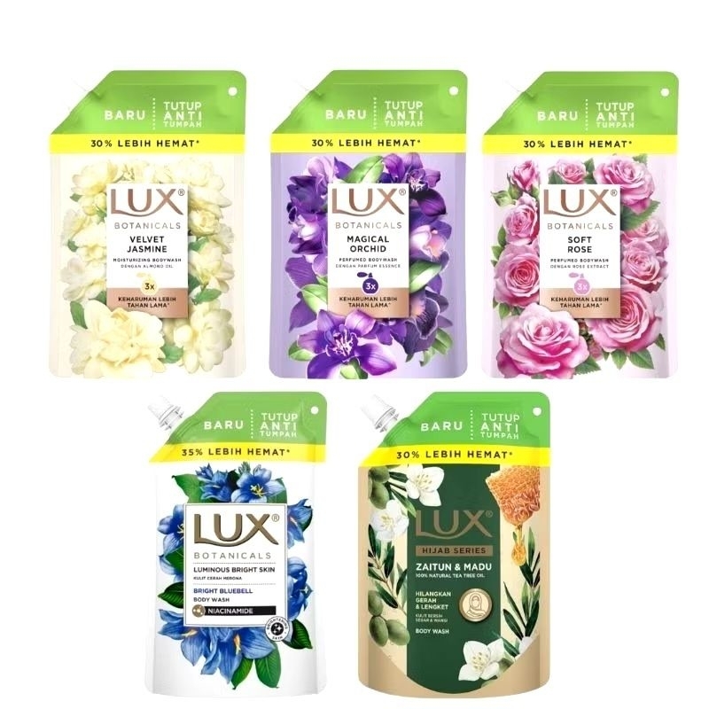 Jual Lux Botanicals Body Wash - Sabun Cair Refill - 400ml | Shopee Indonesia
