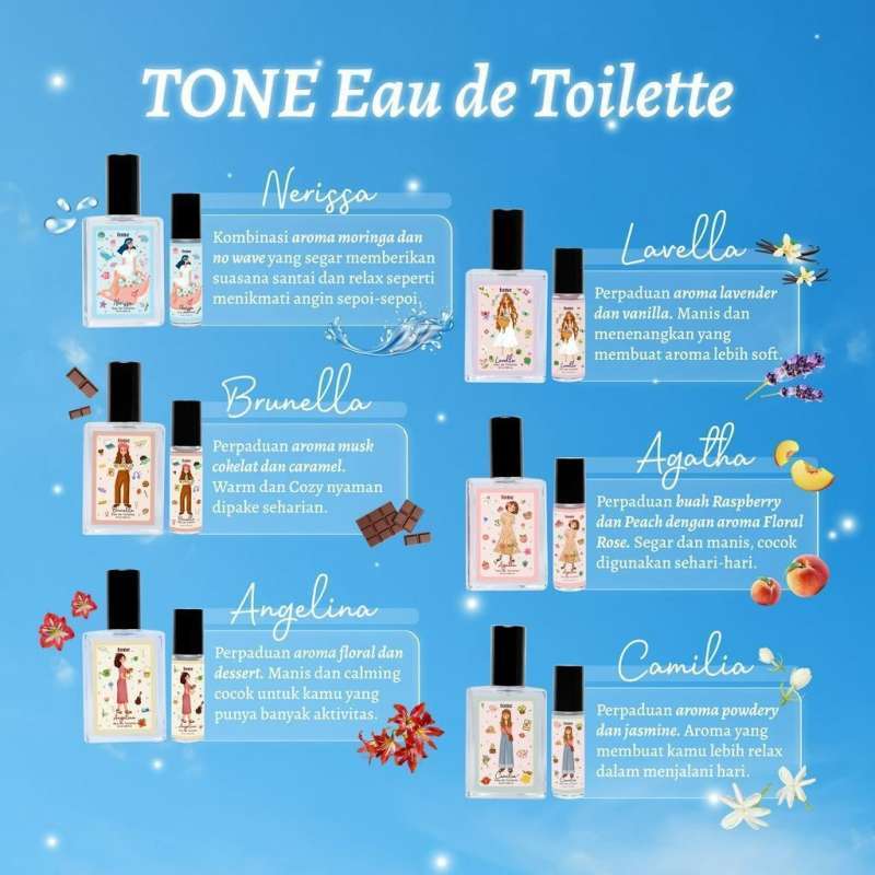 Jual TONE Eau de Toilette 30ml | Shopee Indonesia