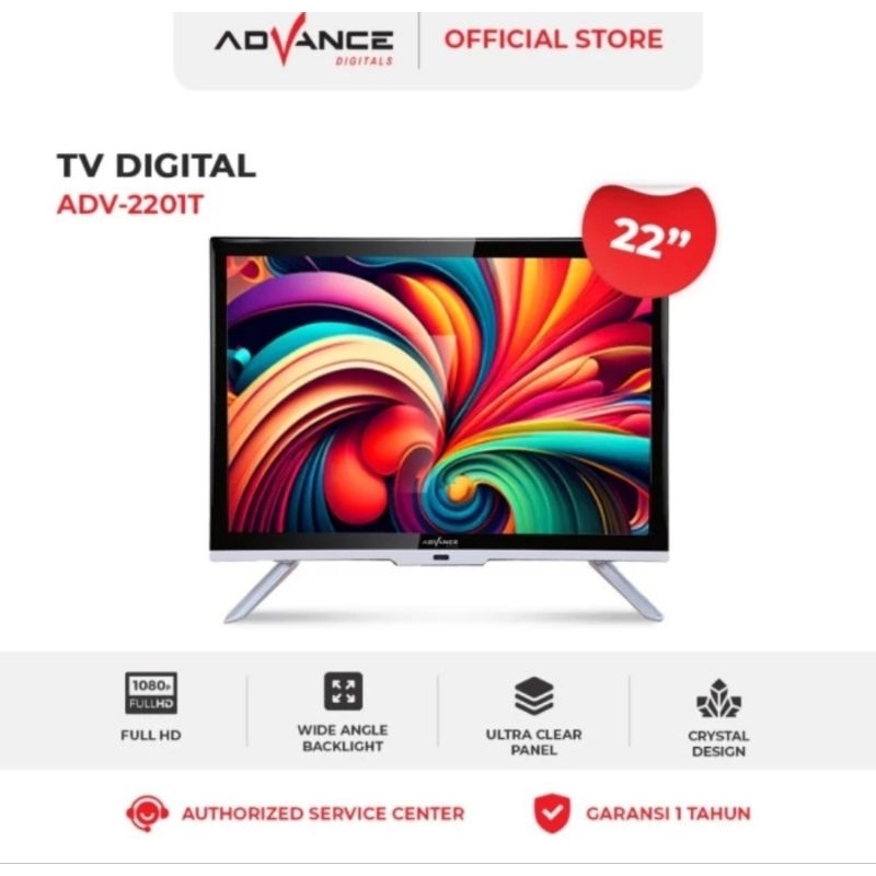 Jual ADVANCE LED TV Digital 22 Inch ADV-2201T | Shopee Indonesia