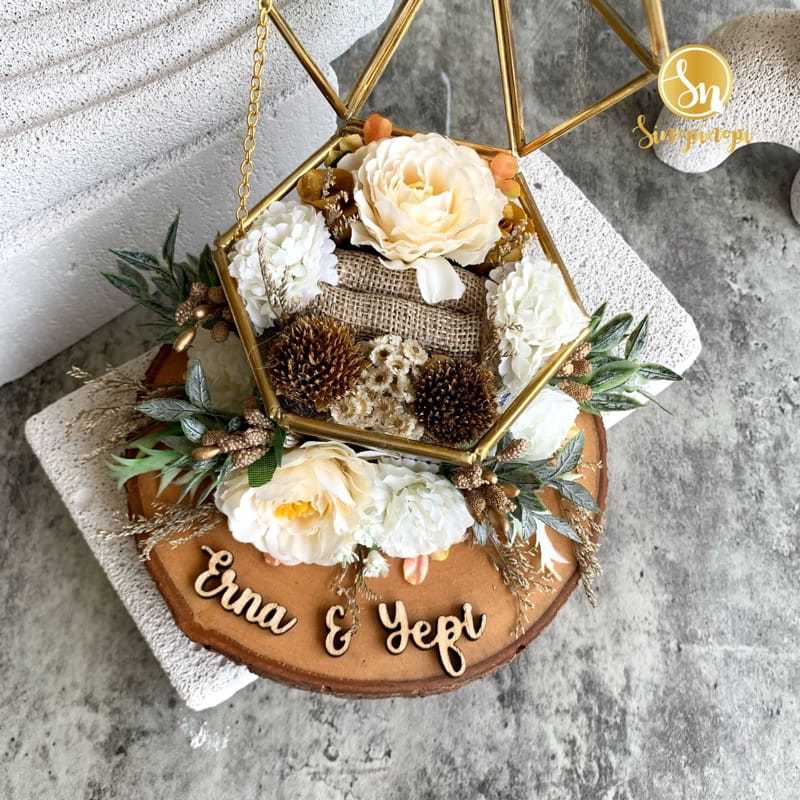 Jual RING BOX TALITHA | KOTAK CINCIN TERARIUM PENTUL MINI | LAMARAN ...