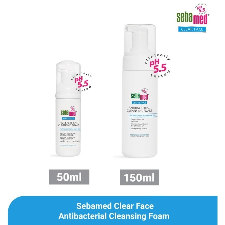 Jual TOKU Sebamed Clear Face Anti Bacterial Antibacterial Cleansing ...