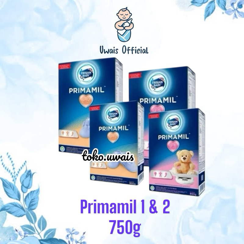Jual PRIMAMIL 0-6bulan & 6-12bulan 800g/750g | Shopee Indonesia