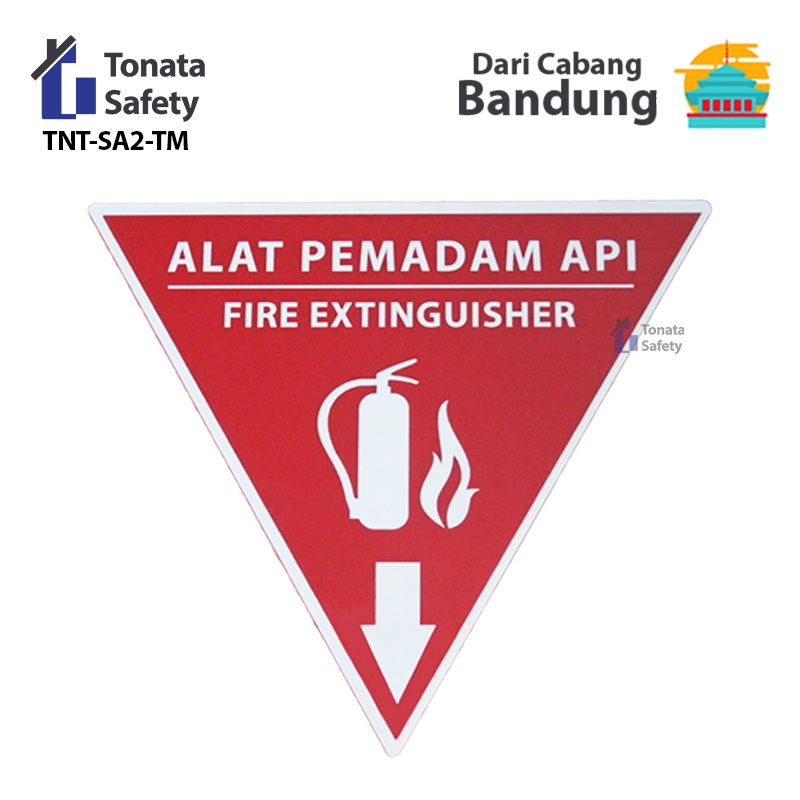 Jual Segitiga APAR / Rambu Akrilik Alat Pemadam Api Ringan Tanpa Merek ...