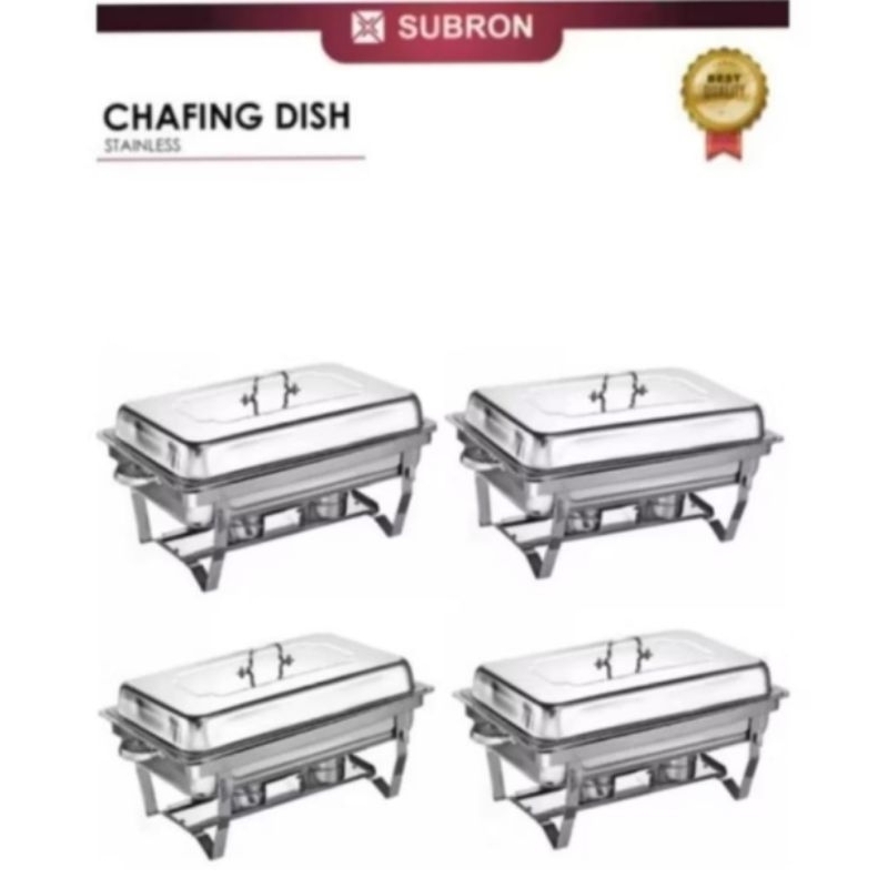 Jual Prasmanan Jumbo / Square Chafing Dish SUBRON KCL-02 Kaki Lipat ...