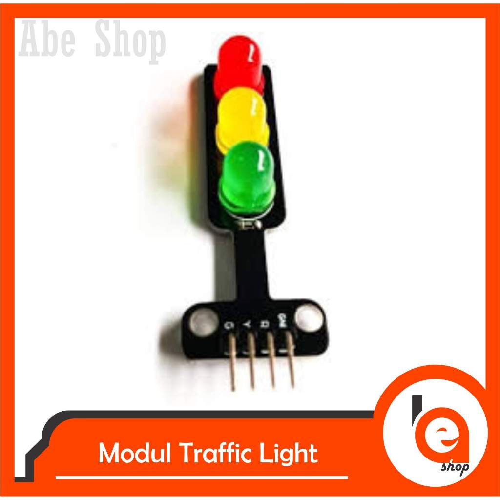 Jual Modul LED Lampu Merah Simulasi Traffic Light Arduino Module 5V 8MM ...